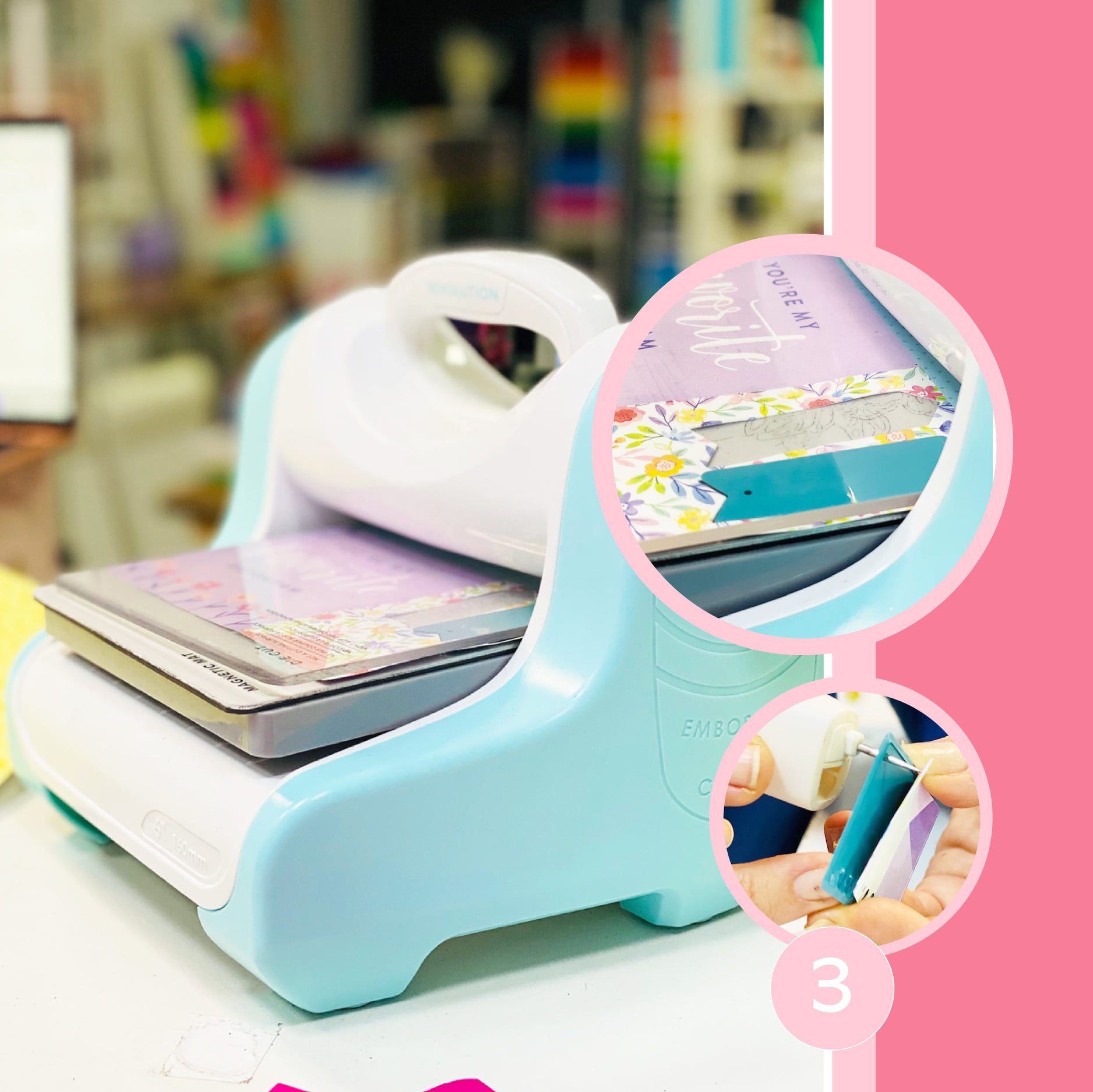 Revolution: Herramienta de troquelado y embosado | Mi Rinconcito Scrap