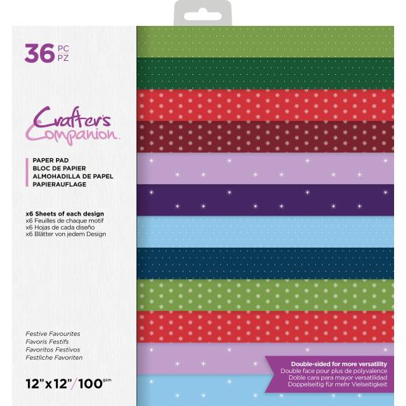 Crafters Companion - Block de Papel 12x12 | Mi Rinconcito Scrap