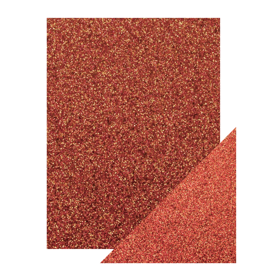 Craft Perfect Cartulina con Glitter Rubí 8,5 x 11 pulgadas. | Mi ...