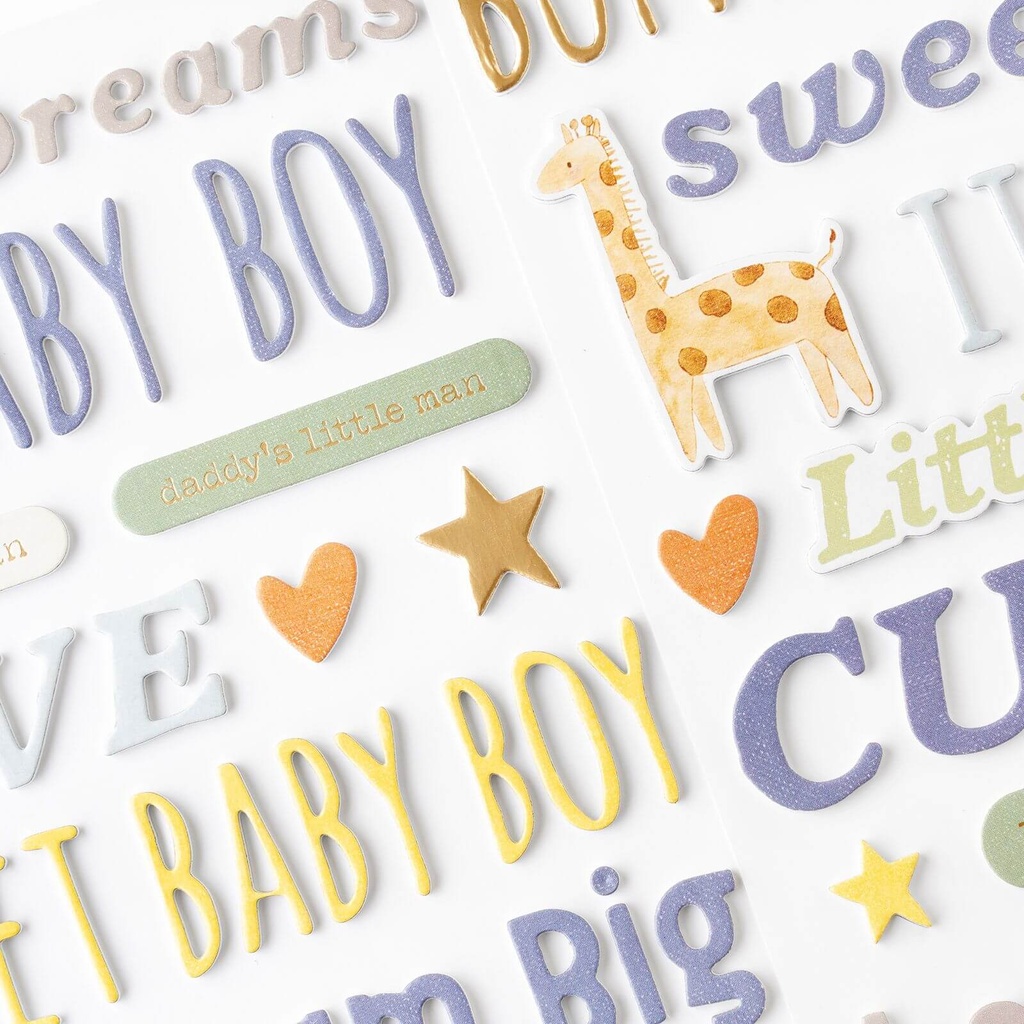 Hello Little Boy - Thickers Frases | Mi Rinconcito Scrap